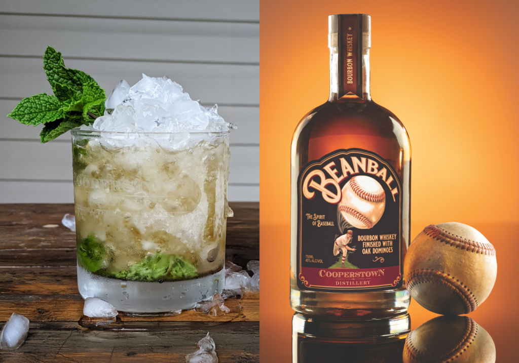 Beanball Bourbon Maple Mint Julep Recipe - Cooperstown Distillery