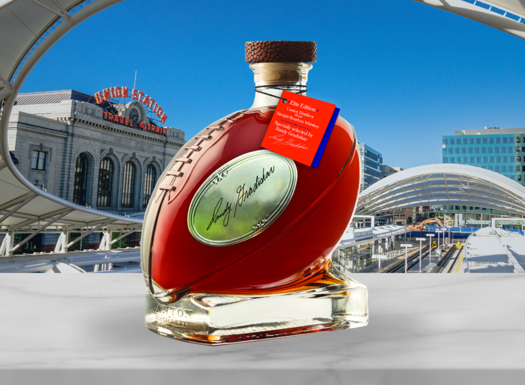 Randy Gradishar Decanter - Cooperstown Distillery